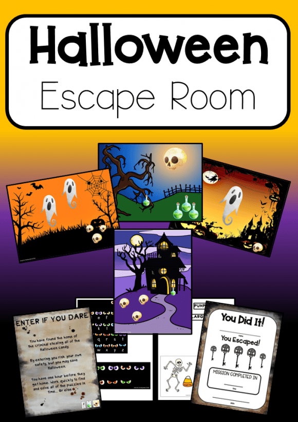 Freebie! Halloween Escape Room