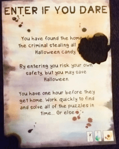 Make a Halloween Escape Room at Home