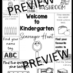 Meet the Teacher Back to School Night Scavenger Hunt - Hands-On ...