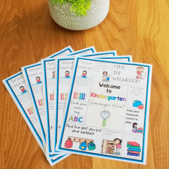 Meet the Teacher Back to School Night Scavenger Hunt - Hands-On ...