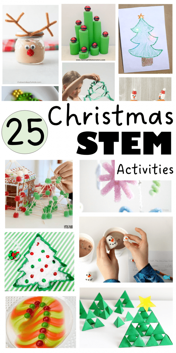 25 Christmas STEM Activities Kids Will Love