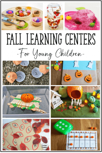30 Simple Fall Kindergarten Learning Centers