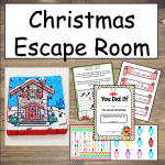Christmas Escape Room Printables (Hands On Game) - Hands-On Teaching Ideas