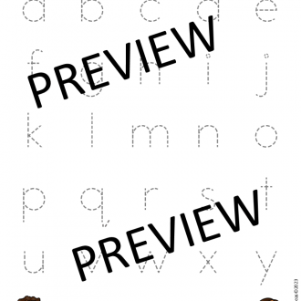 Alphabet Handwriting Practice Pages - Hands-On Teaching Ideas