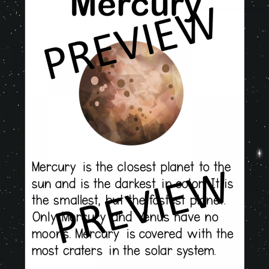 The Planets Hands On Teaching Ideas