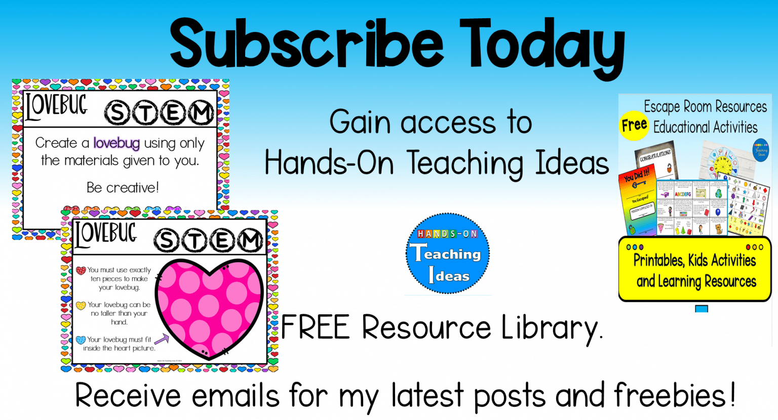 Valentines Day STEM Activity - + Free Activity Cards