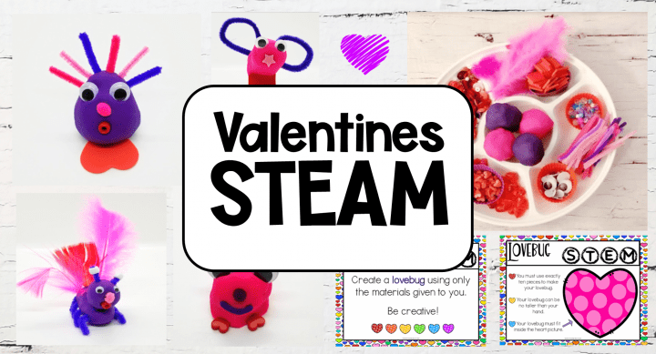 Valentines Day STEM Activity - + Free Activity Cards