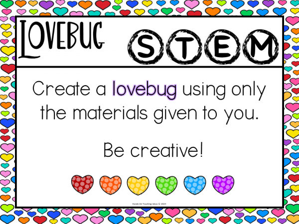 Valentines Day STEM Activity - + Free Activity Cards