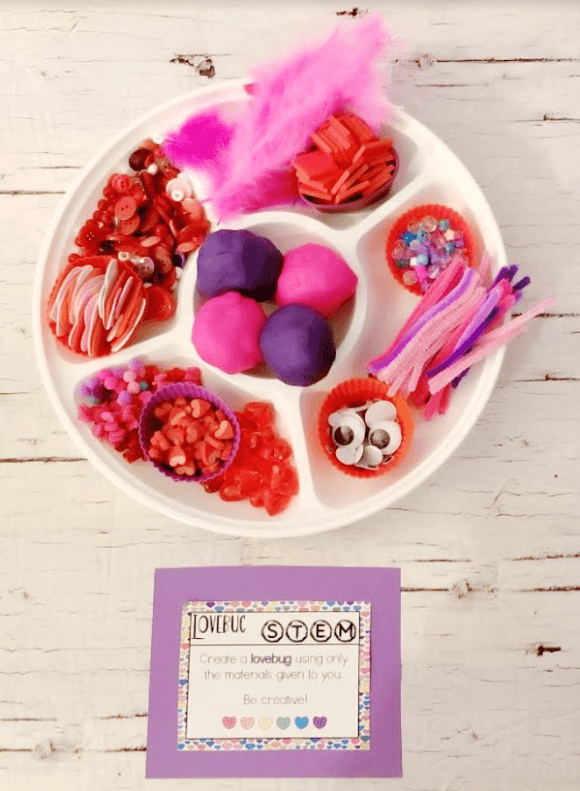 Valentines Day STEM Activity - + Free Activity Cards