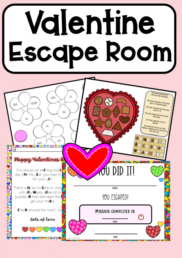 Freebie! Valentine's Day Escape Room