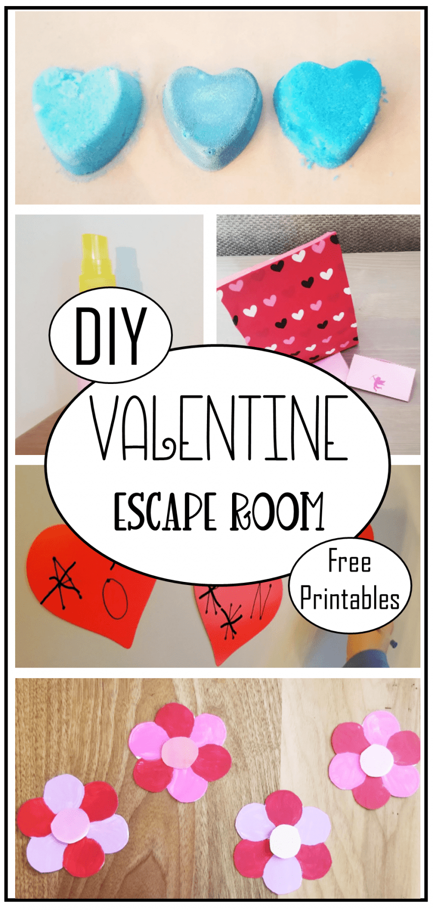 DIY Valentines Escape Room with Free Printables