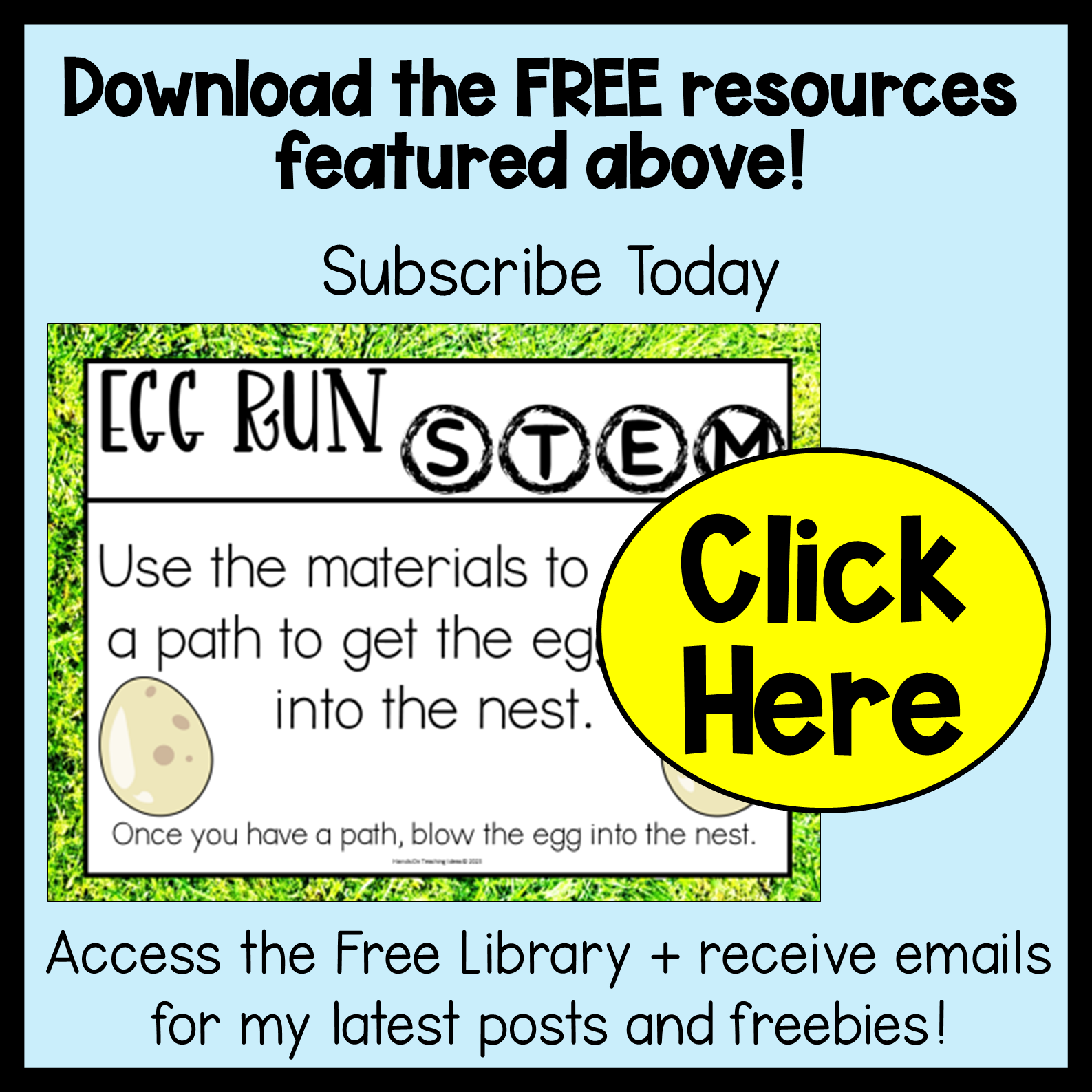 Spring STEM Activity for Kids (Free Printable)