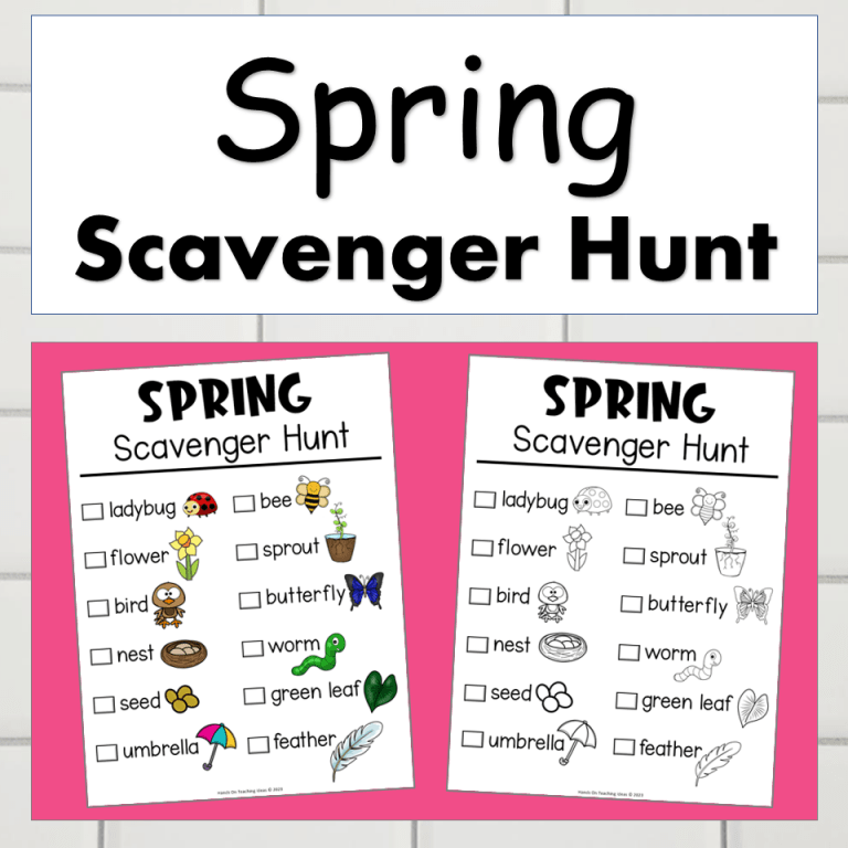 Easter - Spring Printable Escape Room - Hands-On Teaching Ideas