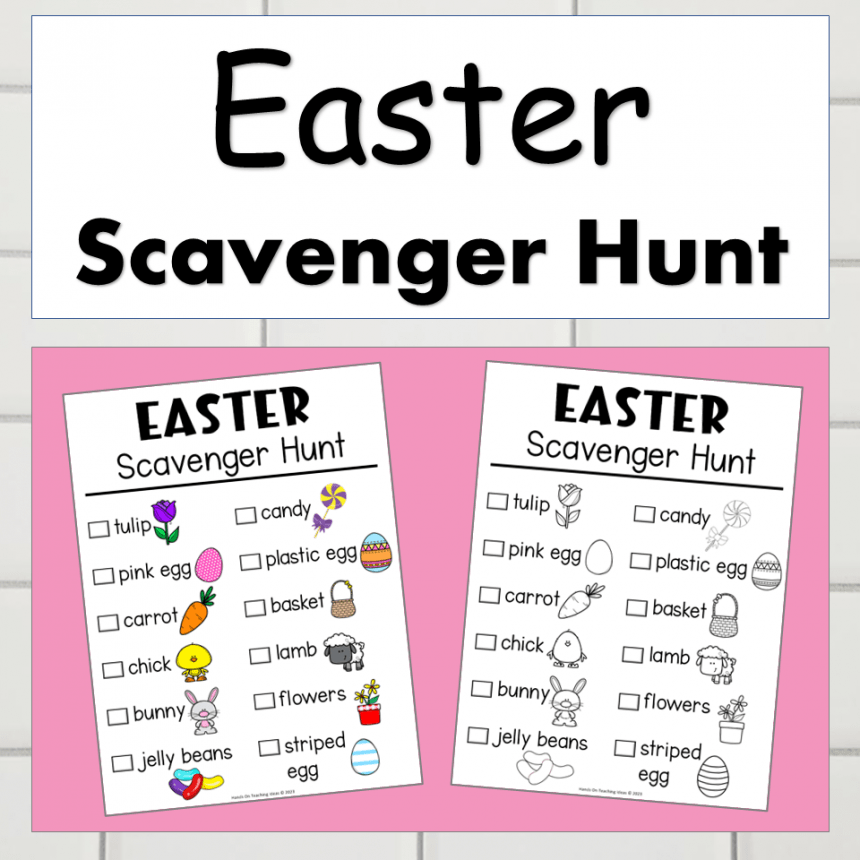 Easter - Spring Printable Escape Room - Hands-On Teaching Ideas