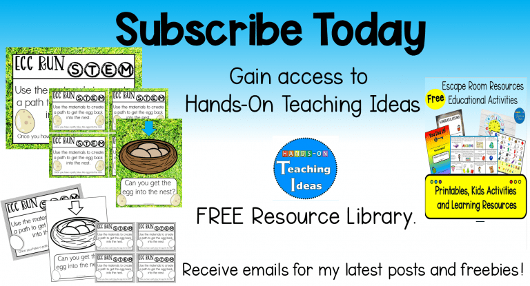 Spring STEM Activity for Kids (Free Printable)