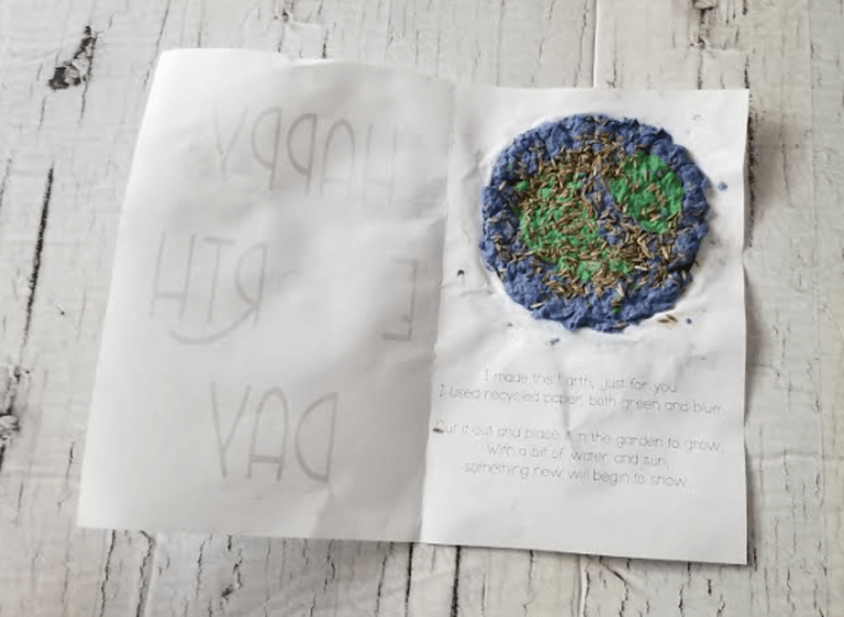 Easy Earth Day Activity and Free Printable