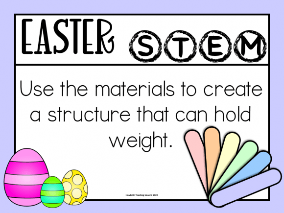 Easy Easter STEM Activity (Free Printable)