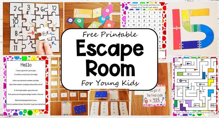 Top 5 Free Printable Escape Rooms for Kids