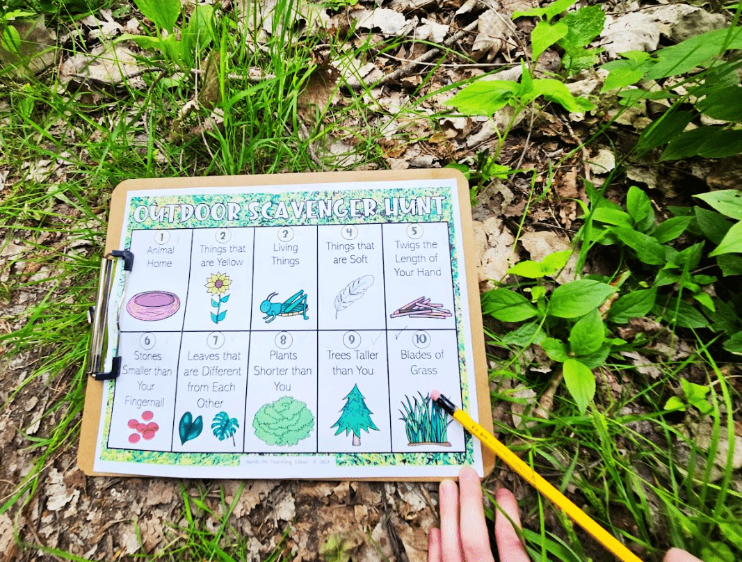 Free Printable Scavenger Hunt for Kids