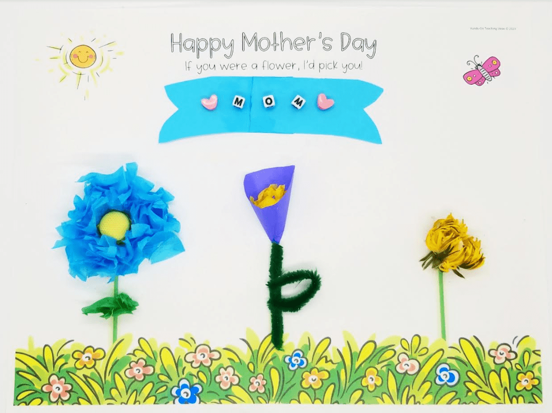 Mothers Day STEAM Activity + Free Printable