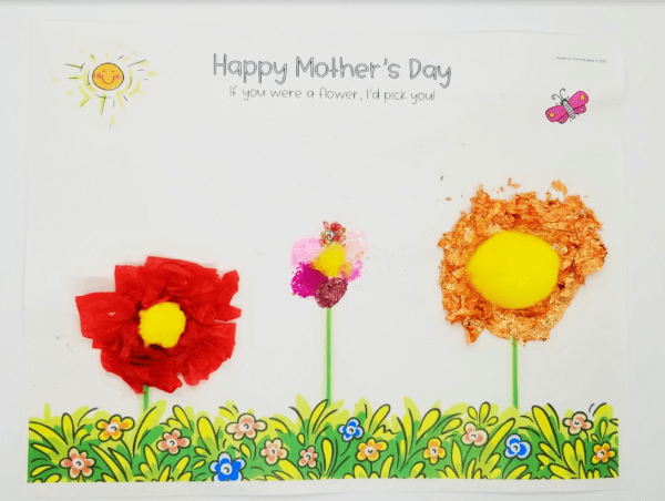 Mothers Day STEAM Activity + Free Printable