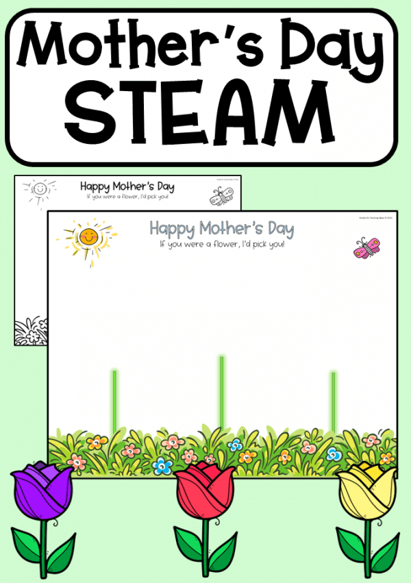 STEM Freebie! Mothers Day STEM - Hands-On Teaching Ideas