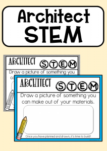 STEM Freebie! Architect STEM - Hands-On Teaching Ideas