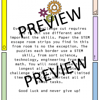 STEM Escape Room Printable Puzzles - Hands-On Teaching Ideas