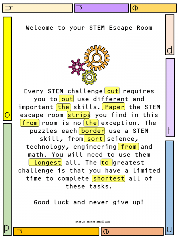Ultimate STEM Escape Room Challenge for Kids