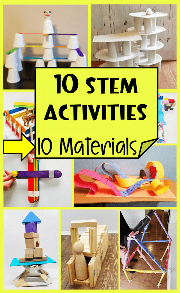 10 Exciting STEM Activities with Just 10 Materials