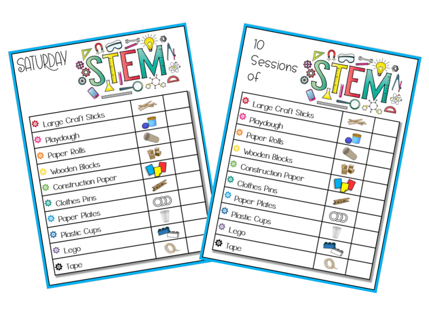10 Exciting STEM Activities with Just 10 Materials