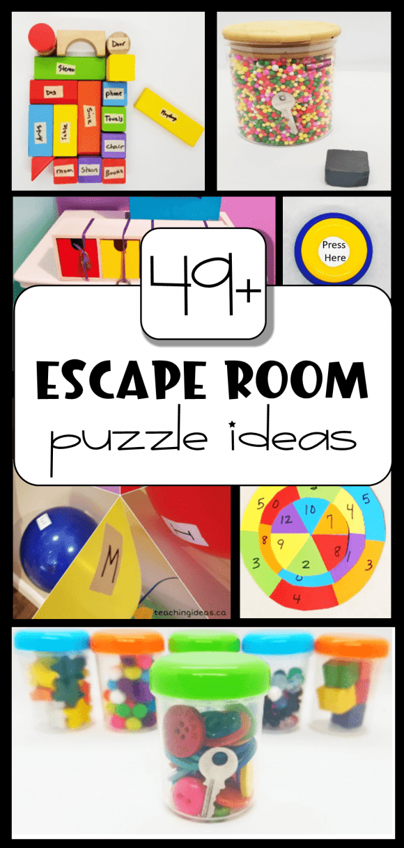 Build Your Own Escape Room (Free Printables)