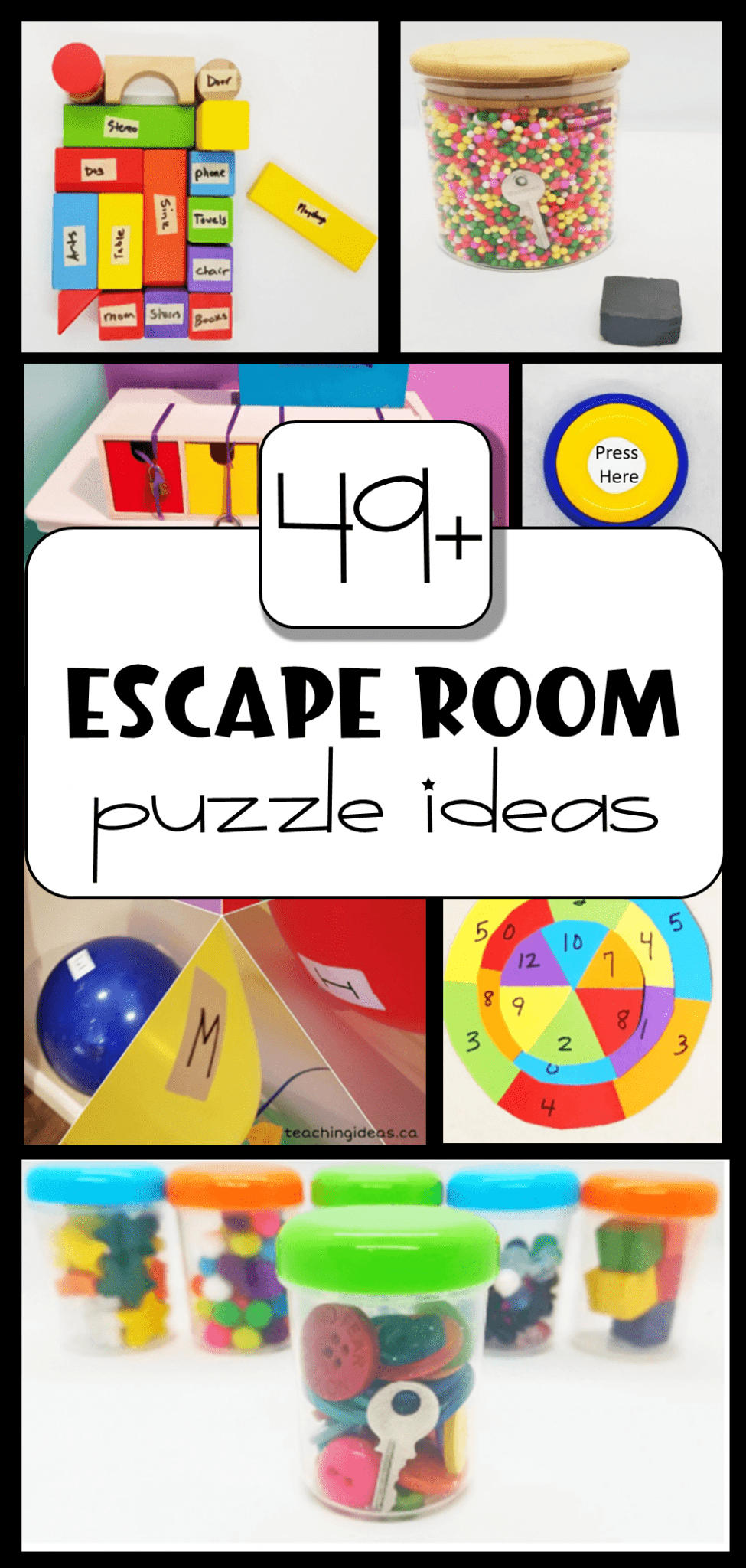 Build Your Own Escape Room (Free Printables)