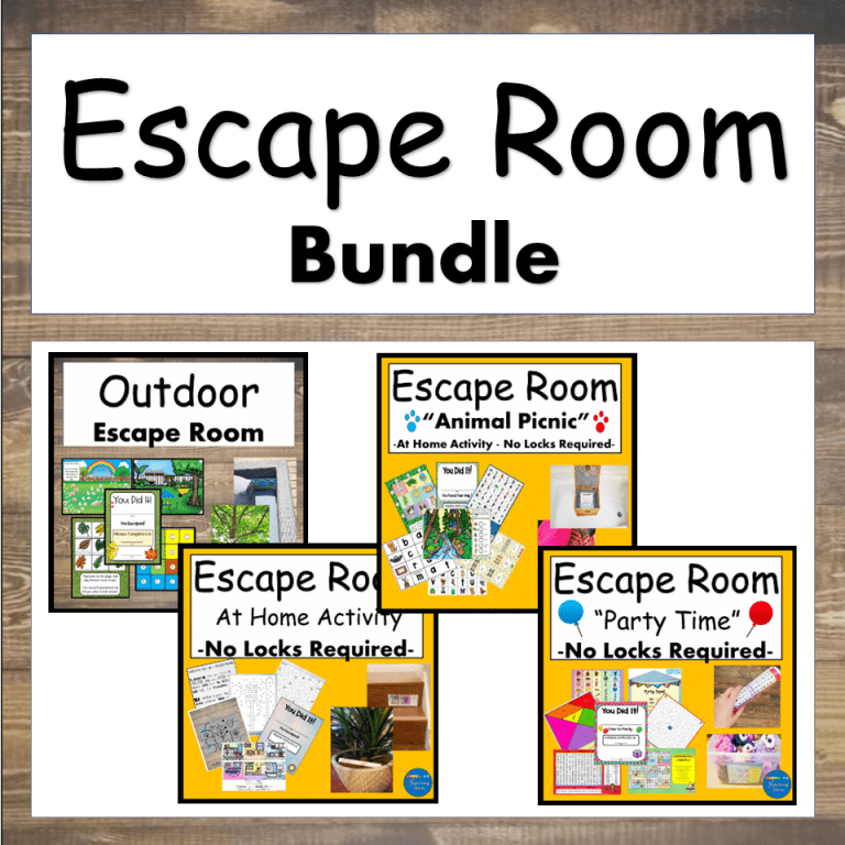 Escape Room Bundle - Hands-On Teaching Ideas