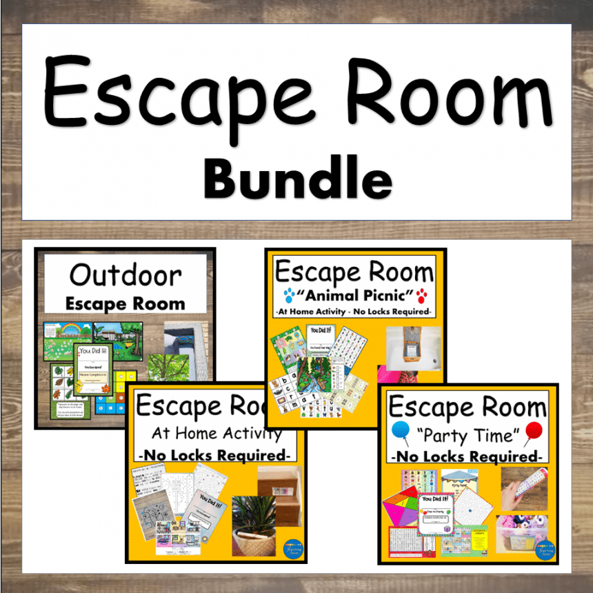 Escape Room Bundle - Hands-On Teaching Ideas