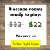 Freebie! Halloween Escape Room