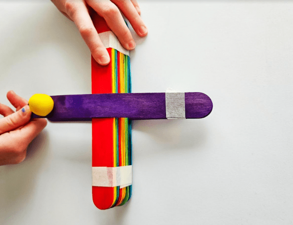 Simple Popsicle Stick STEM Activity