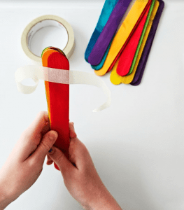 Simple Popsicle Stick STEM Activity
