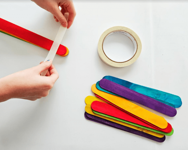 Simple Popsicle Stick STEM Activity