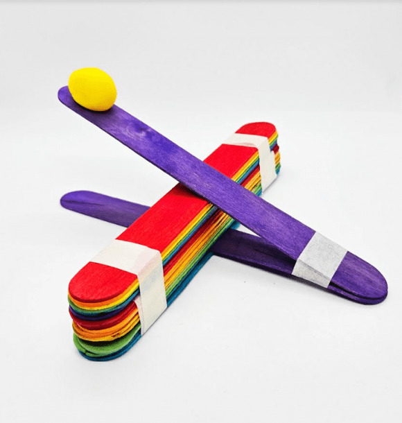 Simple Popsicle Stick STEM Activity