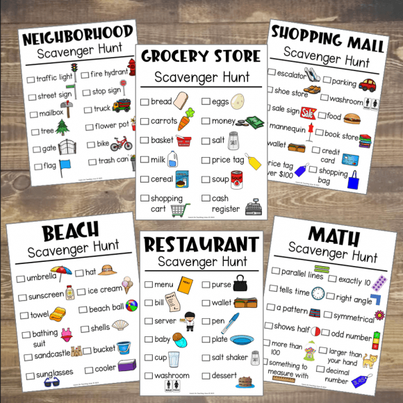 Freebie! Alphabet Hunt - Hands-On Teaching Ideas