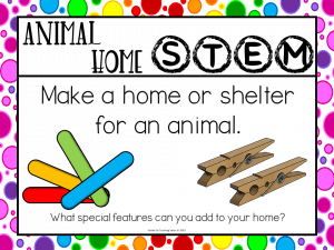 Animal STEM for Kids in Kindergarten and Primary
