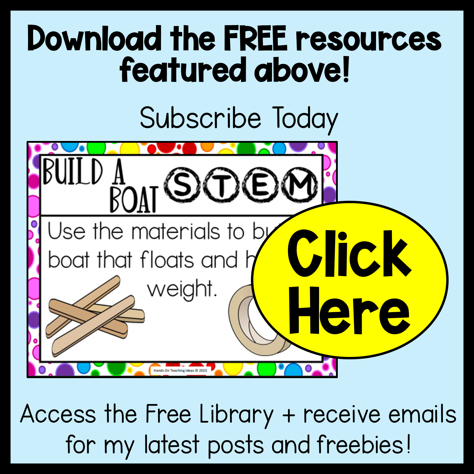 Build a Boat STEM Challenge