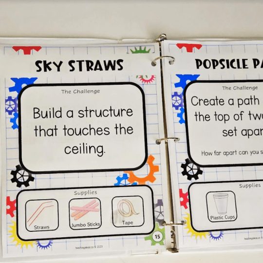 50 STEM Task Cards - Hands-On Teaching Ideas
