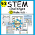 50 STEM Task Cards - Hands-On Teaching Ideas