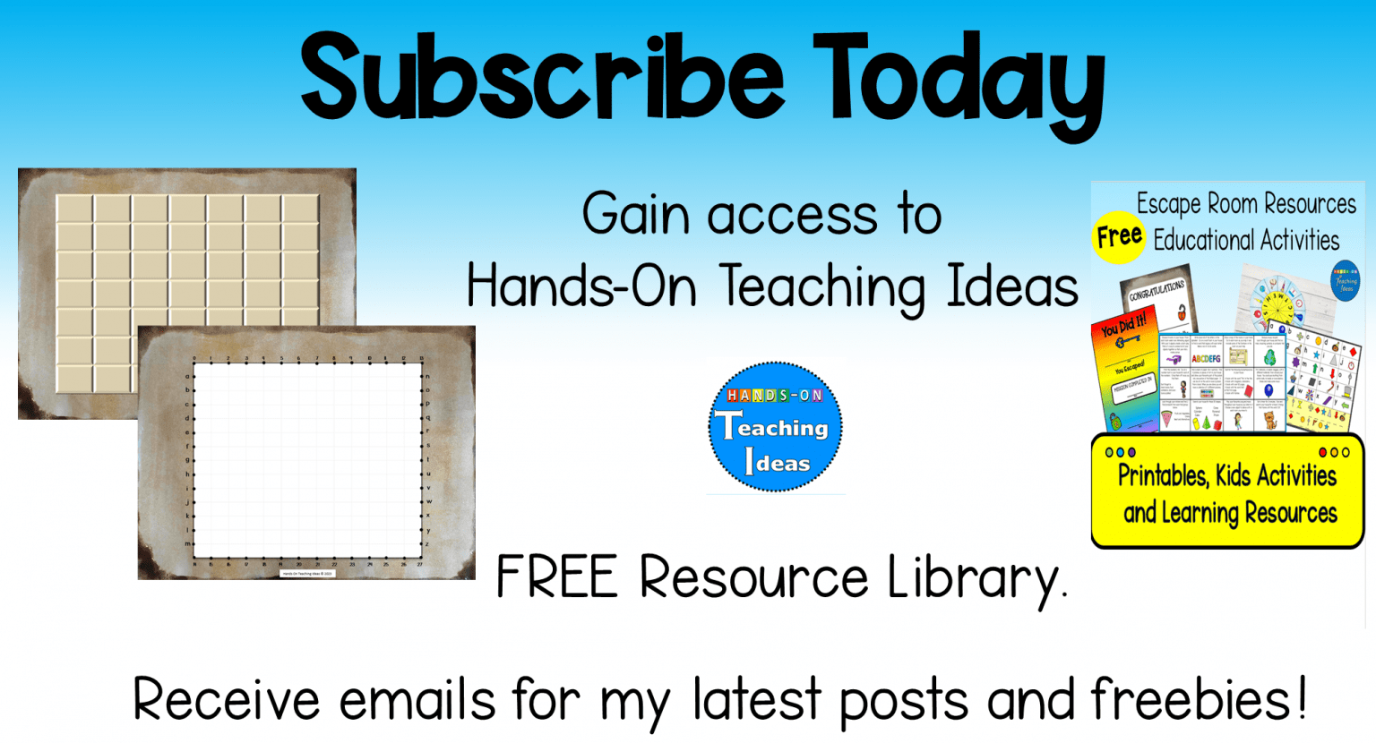 Build Your Own Escape Room (Free Printables)