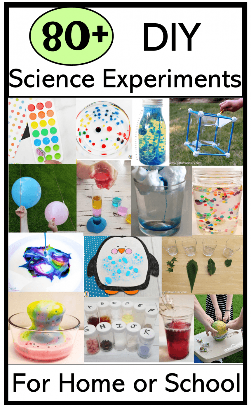 81+ Easy Science Experiments for Kids or School
