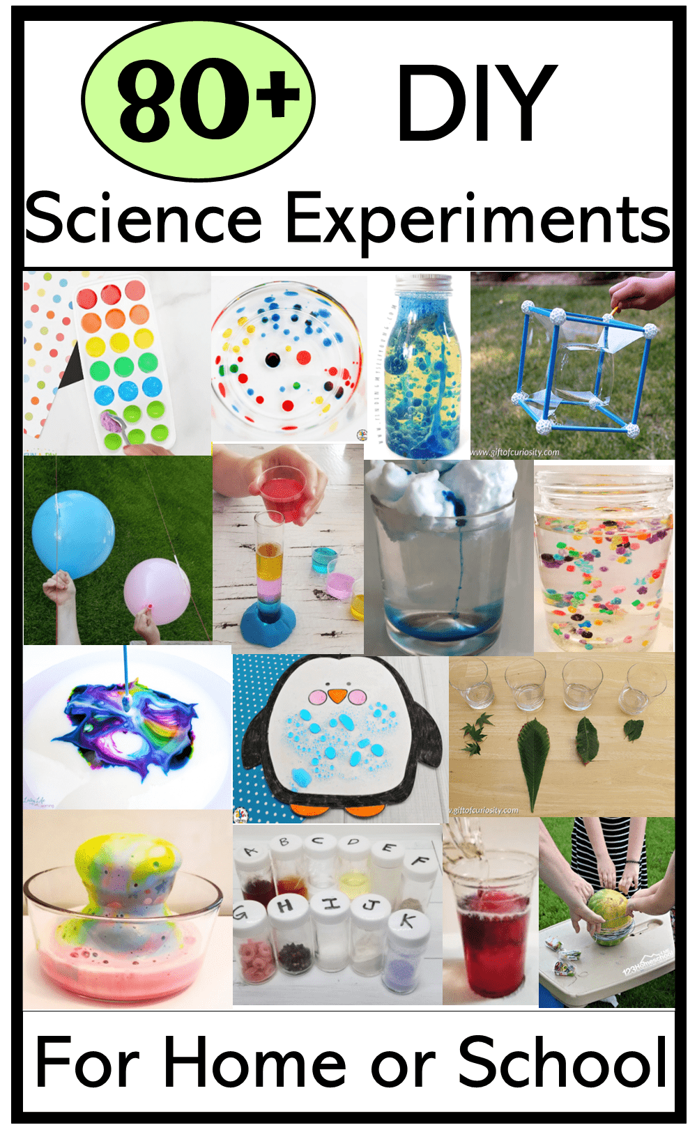 81+ Easy Science Experiments for Kids or School