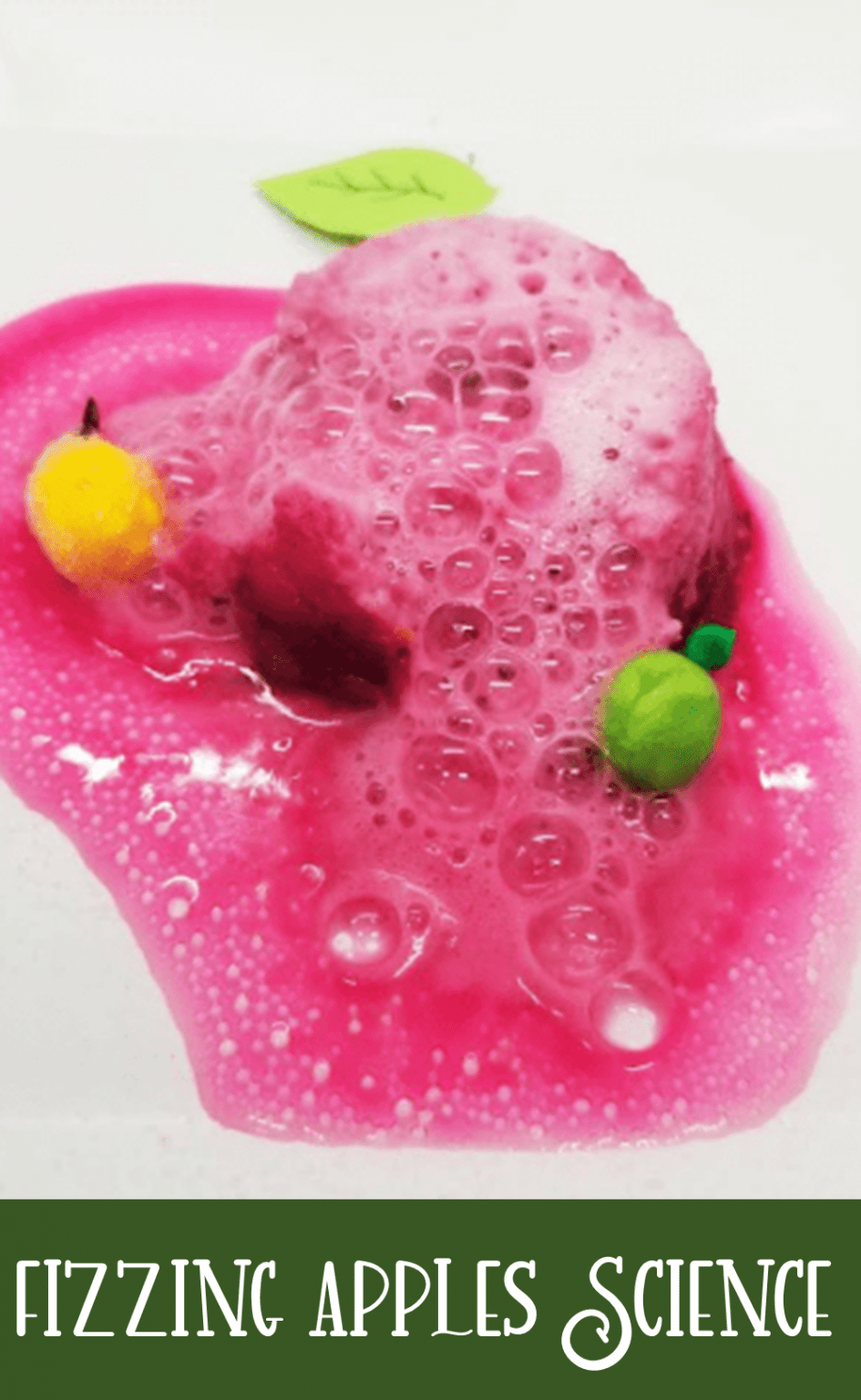 Simple Fizzing Apple Science Experiment