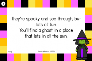 Free Classroom Halloween Scavenger Hunt